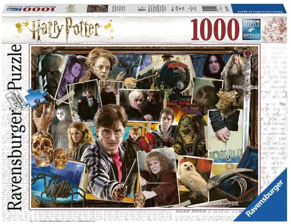 Puzzle ravensburger 151707 harry potter voldemort