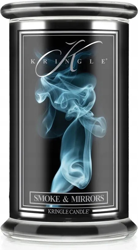 Smoke & Mirrors – Kringle Candle velká svíčka se dvěma knoty série Reserve