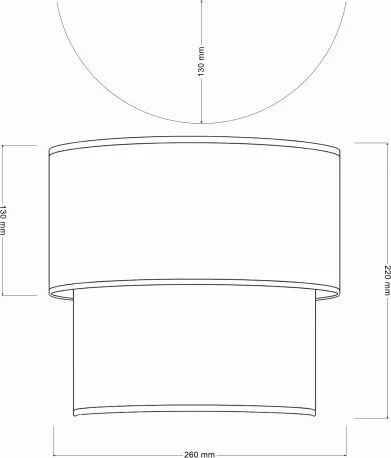 BRILAGI - LED Nástěnné svítidlo BOHO ECO 1xE27/10W/230V krémová