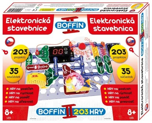 Elektronická stavebnice BOFFIN II 203 HRY
