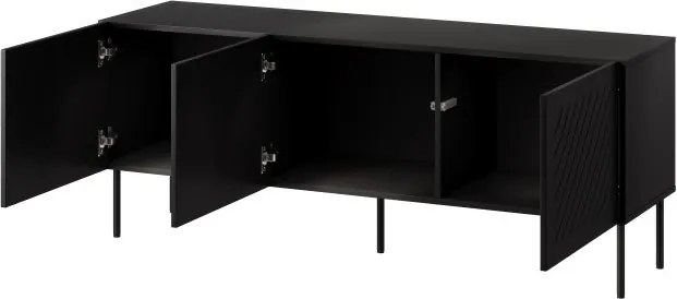 TV stolek Siena 150 cm černý