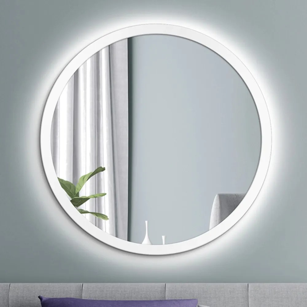 Zrcadlo Balde White LED Rozměr: Ø 100 cm