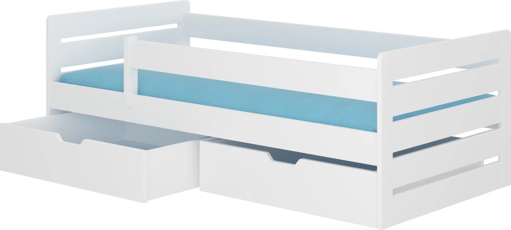 ADRK Furniture Postel s matrací BEMMA 180x80 CH-Bem-W-185+M-E2025