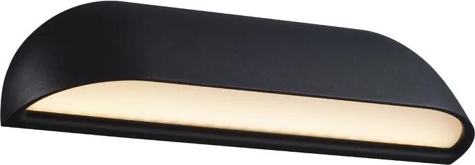 Venkovní světlo Nordlux Front 26 (černá) Venkovní nástěnná svítidla kov, plast IP44 84081003