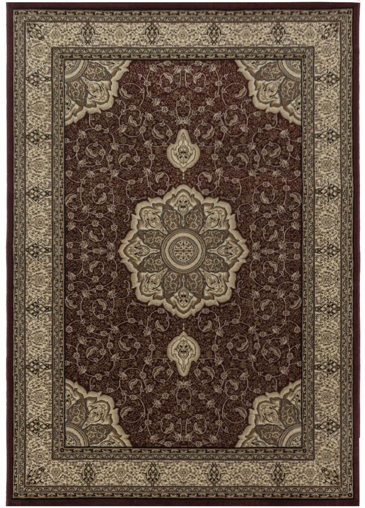 Koberce Breno Kusový koberec KASHMIR 2601 Red, Červená, Vícebarevné, 80 x 150 cm