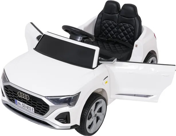 Elektrické autíčko Audi SQ8 bílé / šedé