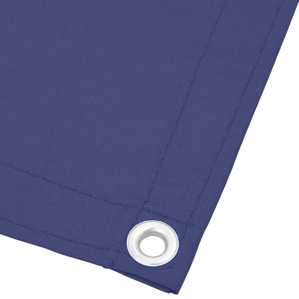 Balkonová Zástěna Modrá 75 X 800 Cm 100% Polyester Oxford