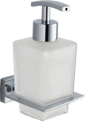 APOLLO dávkovač mýdla mléčné sklo 1416-19 - Aqualine