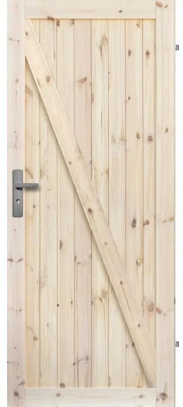 Interiérové dveře Radex dřevěné LOFT Z Šířka dveří: 70 cm, Otvírání dvěří: Pravé