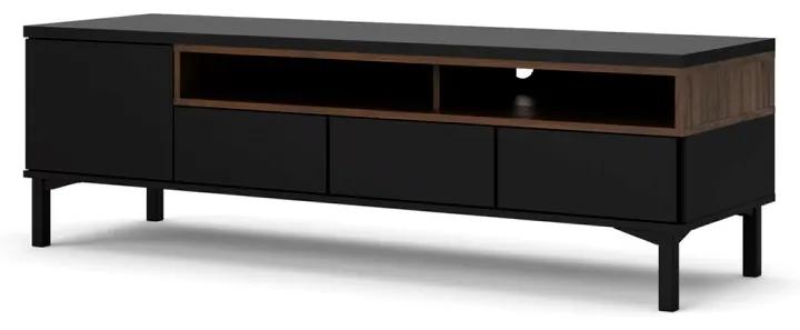 NEW:TV stolek Eidan 179 černá/ořech