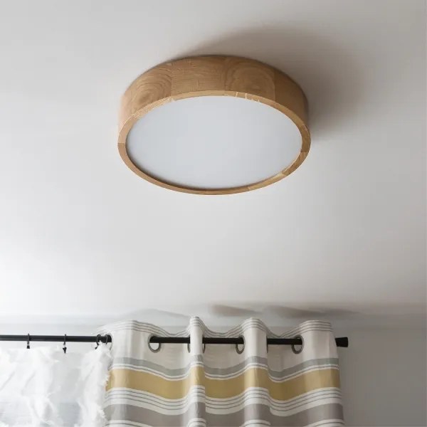 Brilagi - LED RGBW Stmív. strop. sv. CARVALHO 2xE27/9W/230V Wi-Fi dub pr. 37,5