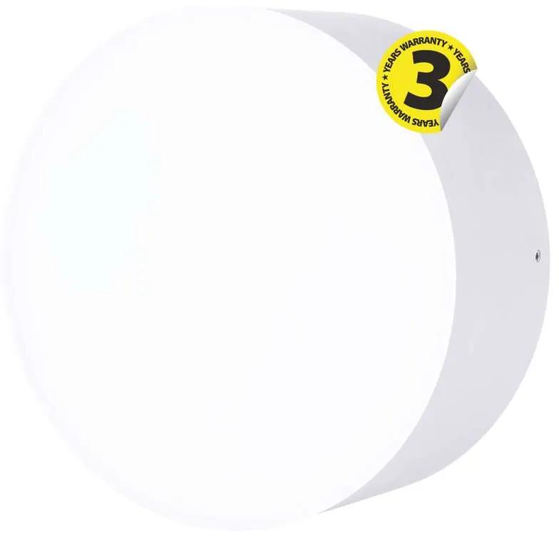 Nástěnná lampa EMOS LED přisazené svítidlo, kruh stříbrná 17W denní bílá 1539012010