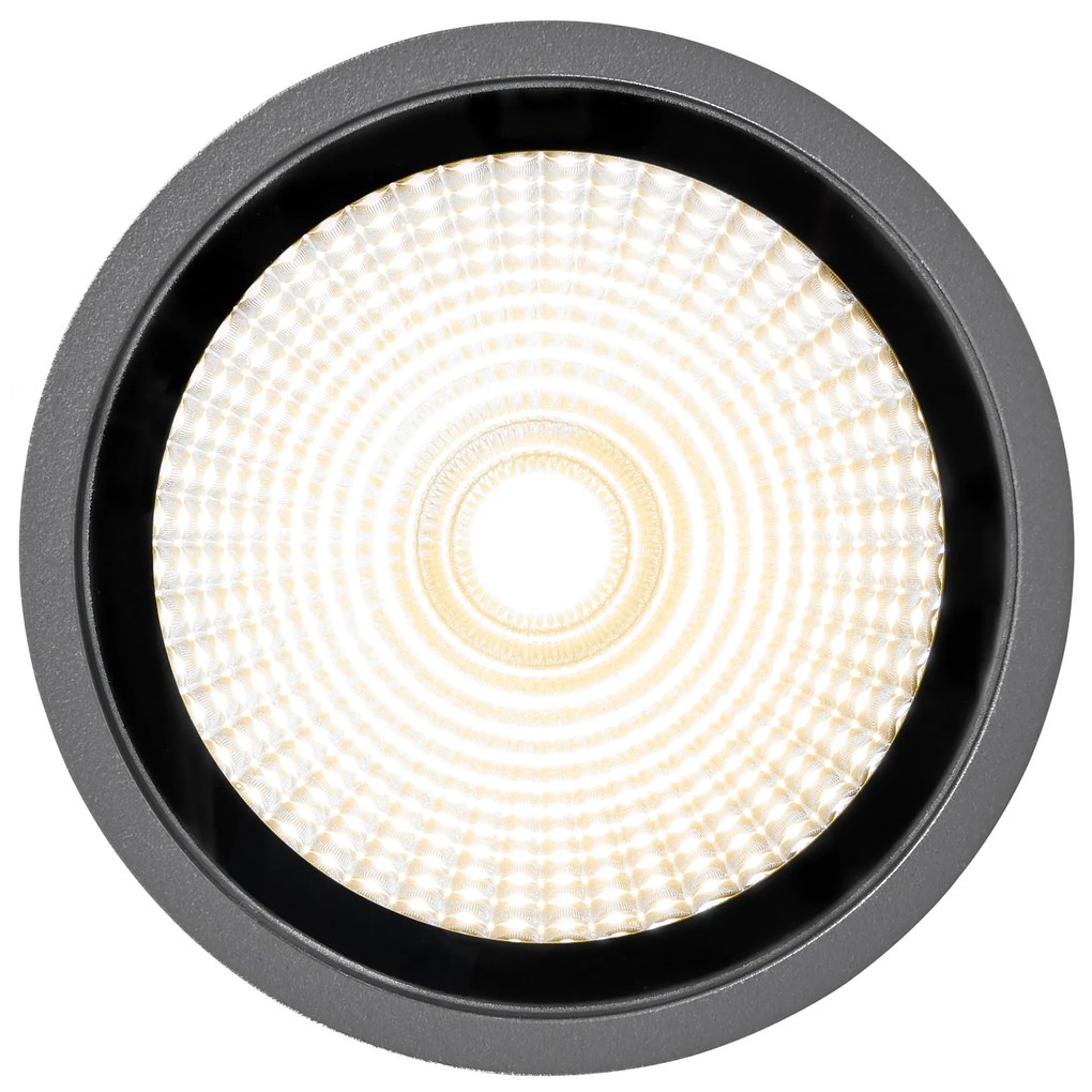 Trinity LILX0001 Venkovní stropní svítidlo Almeria Small LED 12,5W 3000K, antracit, průměr 9cm, IP54