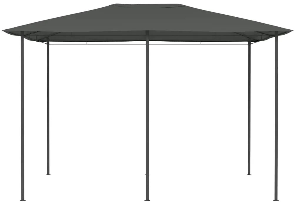 vidaXL Marketos Altán 3 x 4 x 2,6 m antracitový 160 g/m²