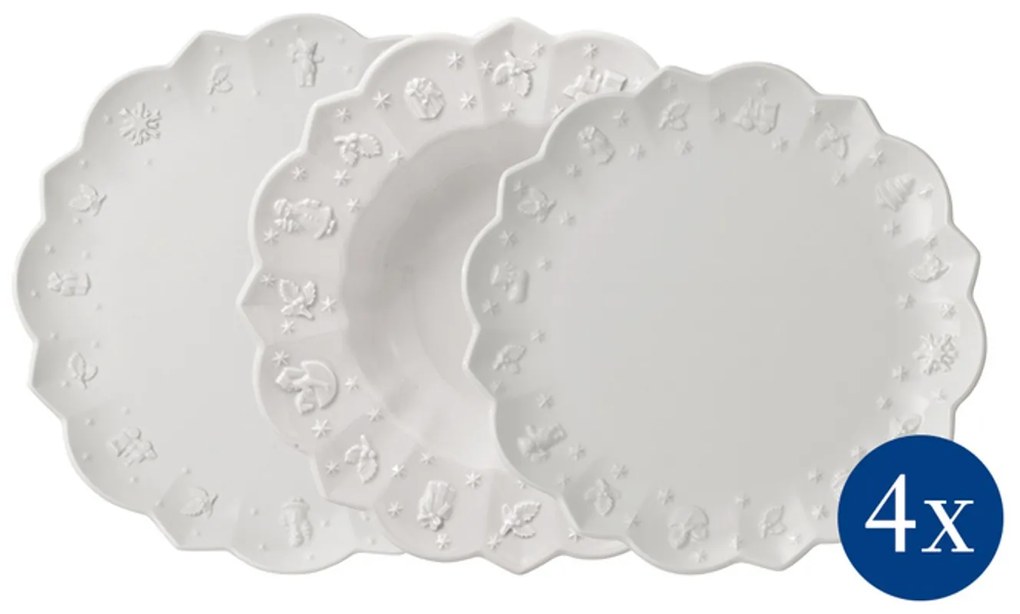 Villeroy & Boch Sada vánočních talířů Toy’s Delight Royal Classic, 12 ks 14-8658-8816