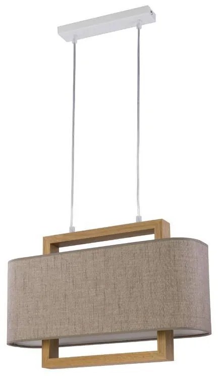 TK Lighting Závěsné svítidlo ARTEMIDA - 2 - S, světlé dřevo