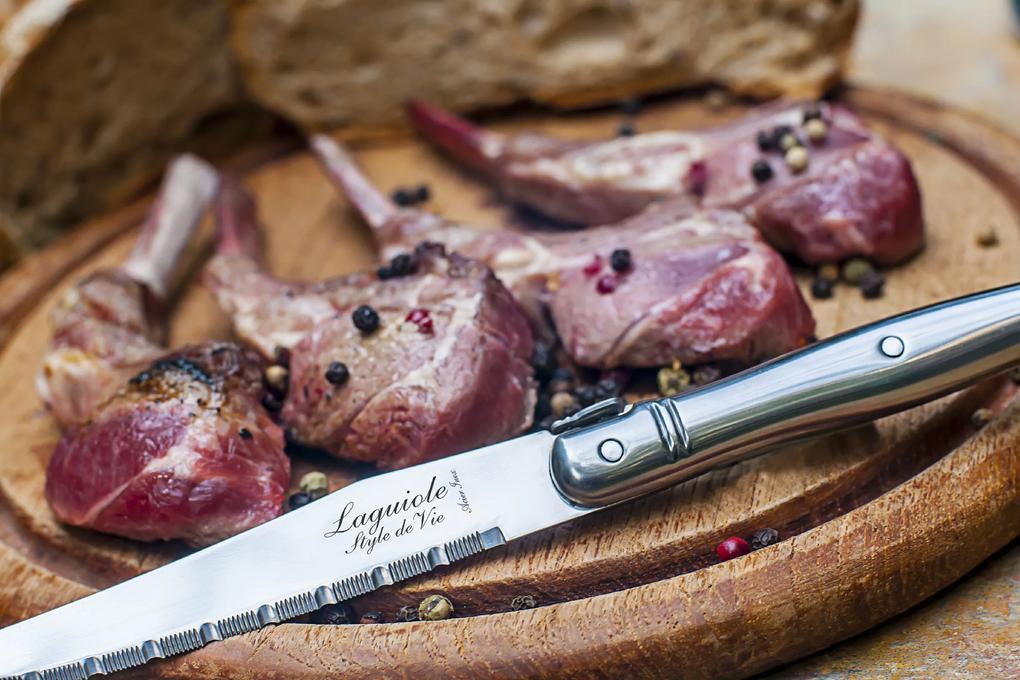 Style de Vie Steakové nože Laguiole Premium Ostatní: nerezová rukojeť