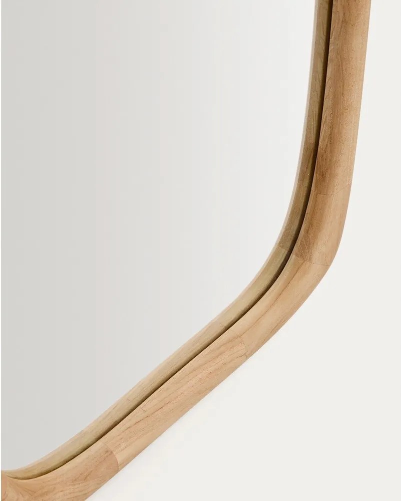 Nástěnné zrcadlo s dřevěným rámem 61x158 cm Alura – Kave Home