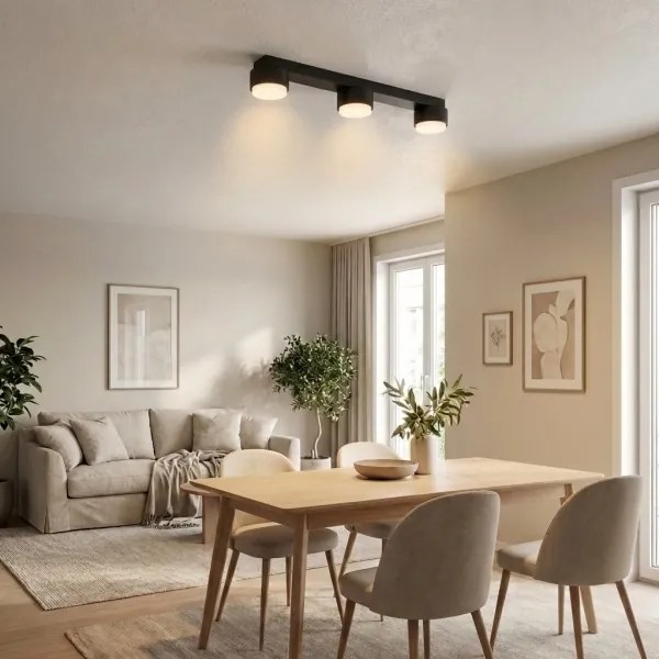 Brilagi - LED Bodové svítidlo MONO 3xGX53/13W/230V černá