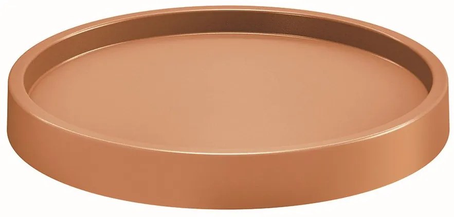 Prosperplast Pojízdná podložka MOBILE SAUCER ROUND terakota 29,2 cm