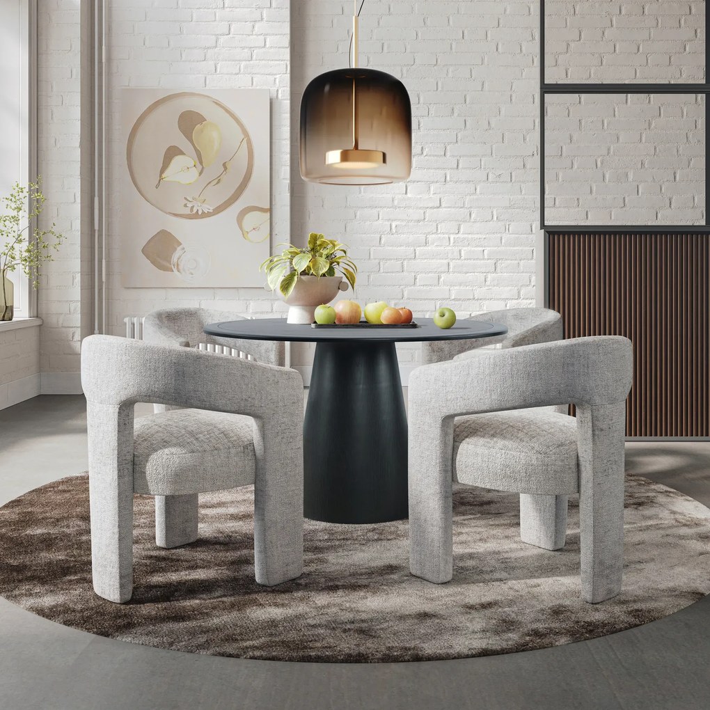 Designové čalouněné jídelní křeslo Leith - výběr z 18 provedení