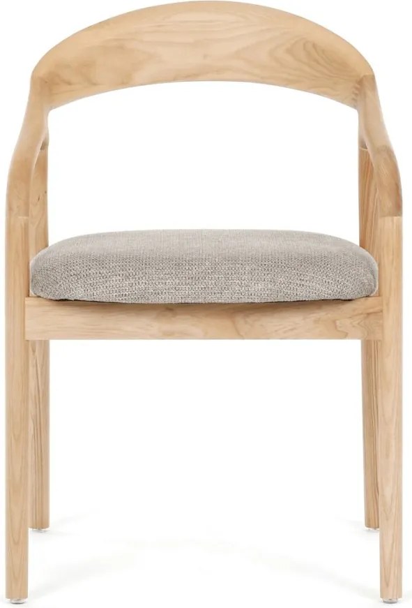 Jídelní židle DCH-V3202 CRM2, dřevo, přírodní (56 x 61) cm béžová