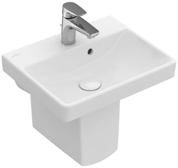 Villeroy & Boch 73584501 - Závěsné umyvadlo AVENTO 45x37 cm keramika/bílá