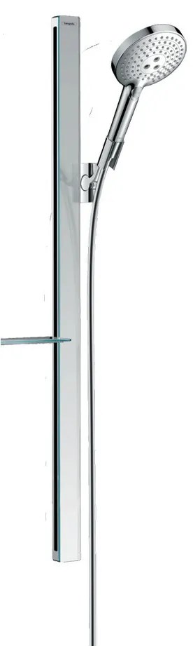 Hansgrohe Raindance Select S, sprchová sada 120 3jet se sprchovou tyčí 90 cm a miskou na mýdlo, chromová, HAN-27648000