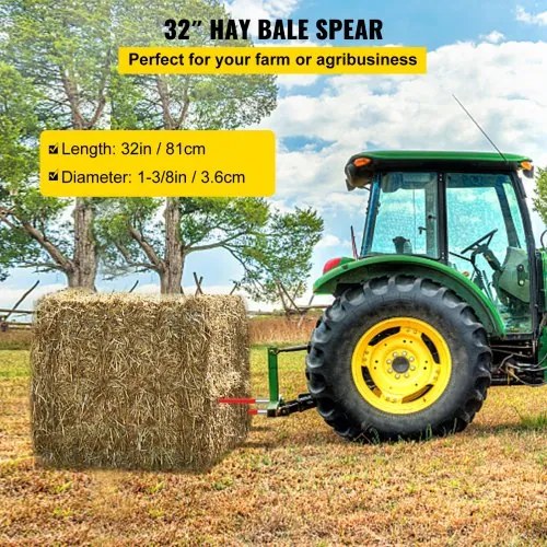 Hay Spear 81,3 cm Bale Spear 612,3 kg Kapacita