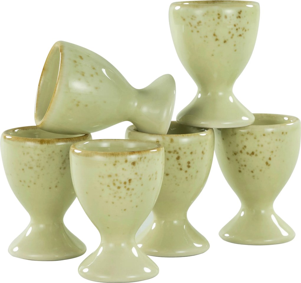 XXXLutz SADA KALÍŠKŮ NA VEJCE kamenina keramika 6dílné 5,5 cm Creatable - Kolekce nádobí - 007768015704