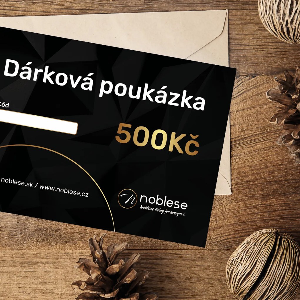 Dárkový poukaz v hodnotě 500 Kč - tištěná verze