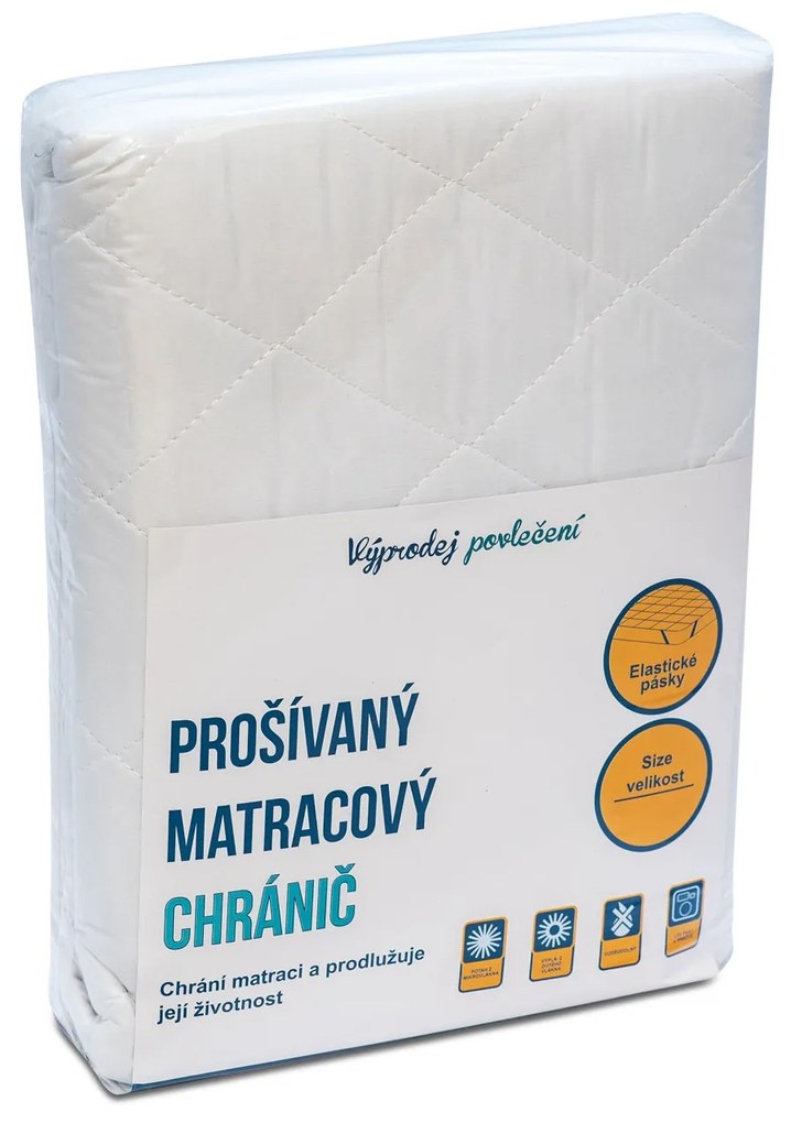 Nepropustný chránič matrace PROŠÍVANÝ na postýlku 60 x 120 cm