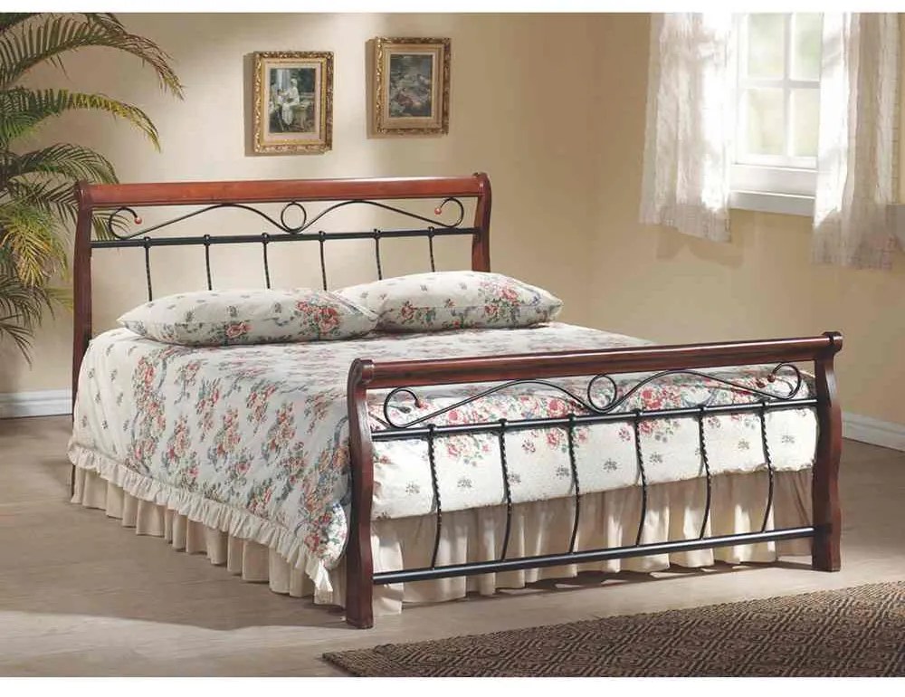 Manželská postel VENECIA třešeň antická 160x200 cm
