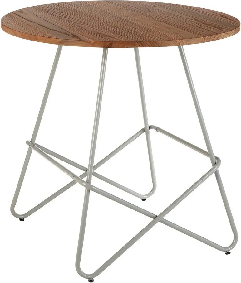 Kulatý jídelní stůl z jilmového dřeva ø 80 cm District – Premier Housewares
