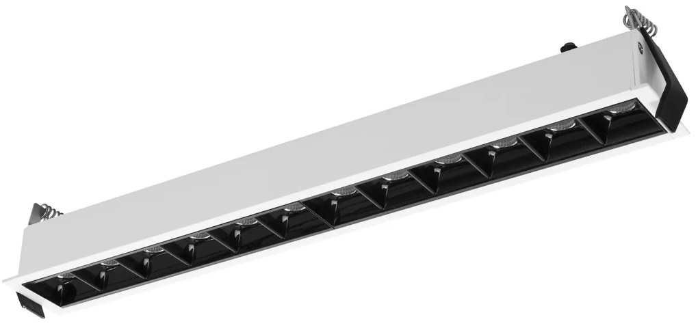 Indeluz 809E-L3125B-01 zapuštěné stropní LED svítidlo Sigma L Mini-Trim, bílé, 25W, 3000K, 65cm