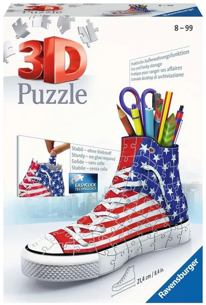Ravensburger 3d puzzle kecka (americká) 112 dílků