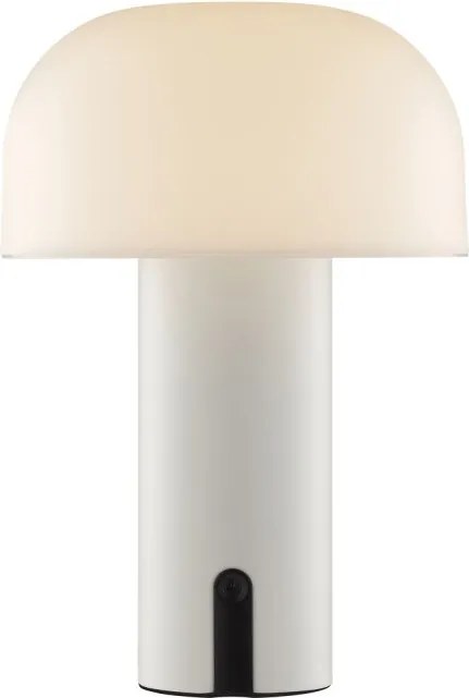 Brilliant G60305/09 Venkovní AKU stolní lampa MATTIS béžová USB-C