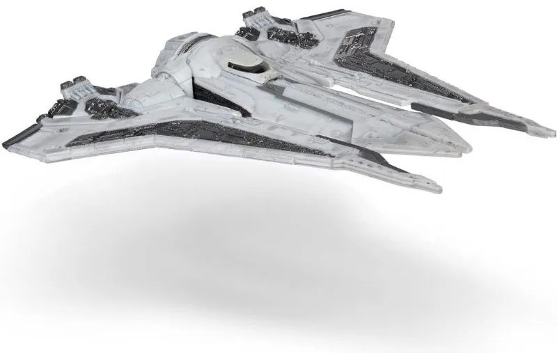 Jazwares star wars micro galaxy squadron - 13 cm - manadalorian starfighter + bo katan