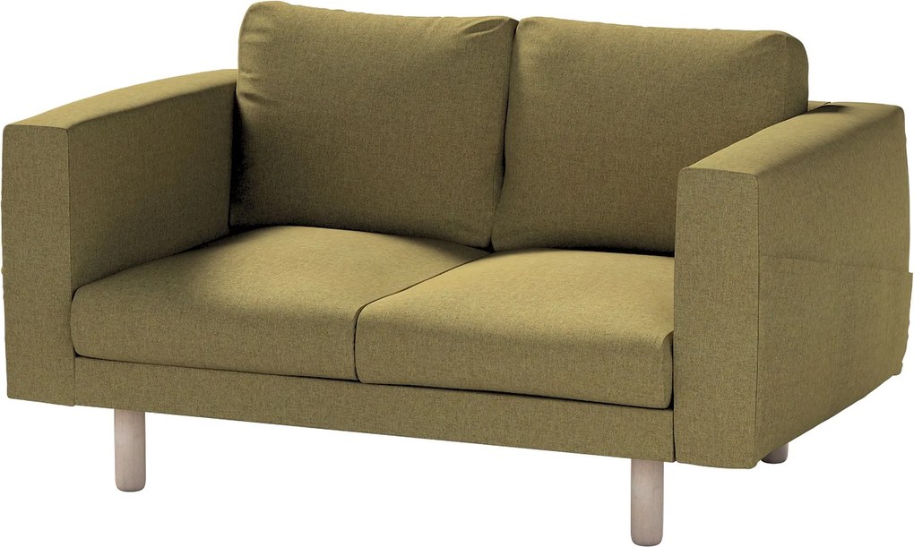 Potah na pohovku IKEA Norsborg 2-místná barva zelená látka pletený vzor
