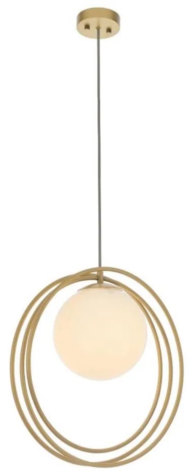 Endon 92488 - Lustr na lanku EMILIO 1xE27/10W/230V zlatá 92488