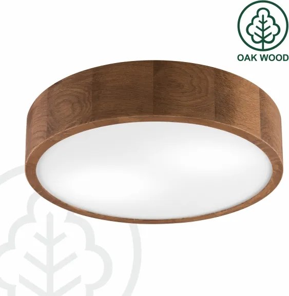 Brilagi - LED RGBW Stmív. strop. sv. CARVALHO 2xE27/9W/230V Wi-Fi dub pr. 37,5