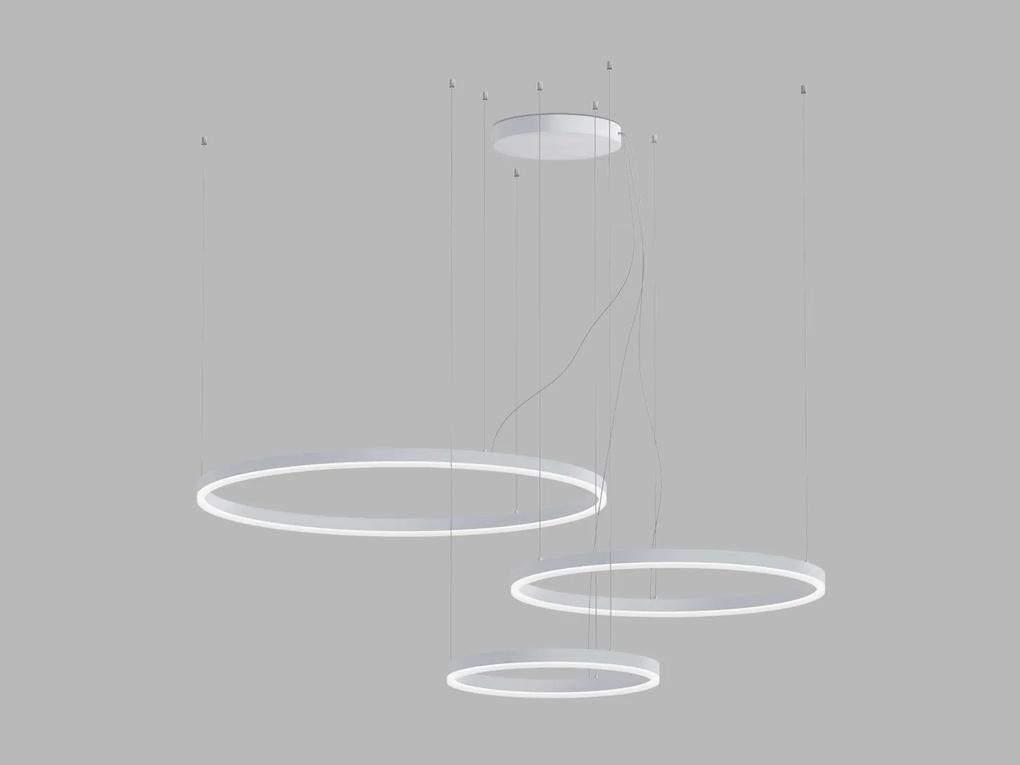 Led2 Závěsné LED svítidlo CIRCLE SET 3 Barva: Bílá, Stmívání: RF control