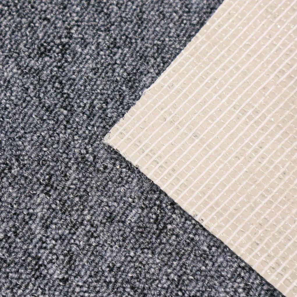 Condor Carpets, Metrážový koberec Classica 67, zátěžový, na míru, šíře 4m,5m, šedá, ab (mřížka), chodba / předsíň
