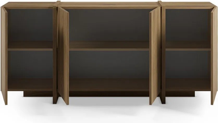 Komoda v dekoru dubu v přírodní barvě 180x79x40 cm Volia – Marckeric
