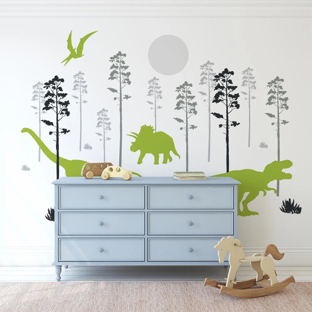 Fototapeta - Dinosauři (245x170 cm)