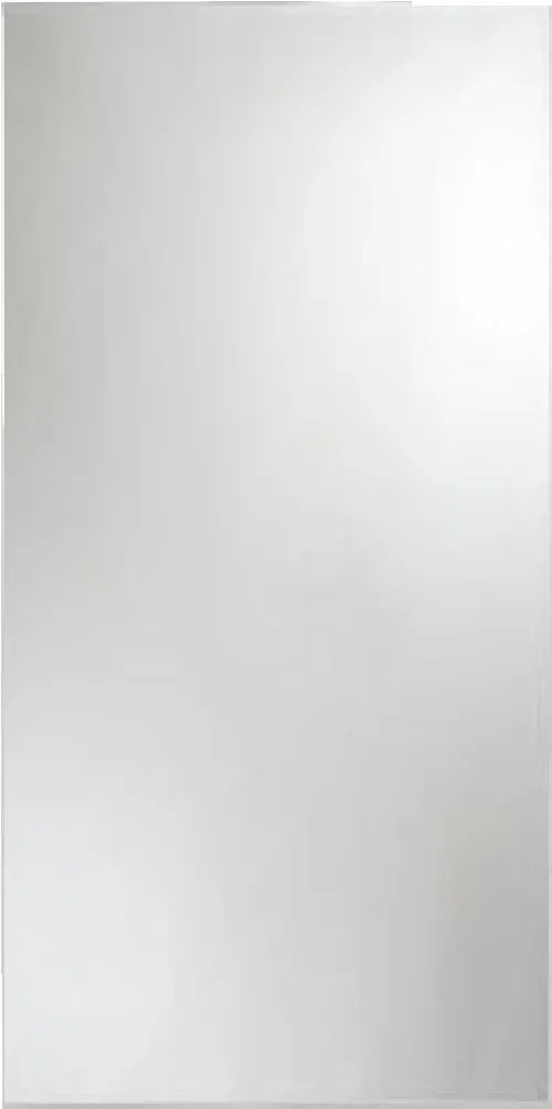 Zrcadlo na chodbu zeď do koupelny předsíně nalepovací s ozdobnou hranou GLOSSY 60 x 160 cm se strmou fazetou 712-932