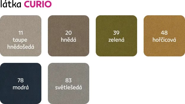 Univerzální sedací souprava, olivová, KERIM ROH