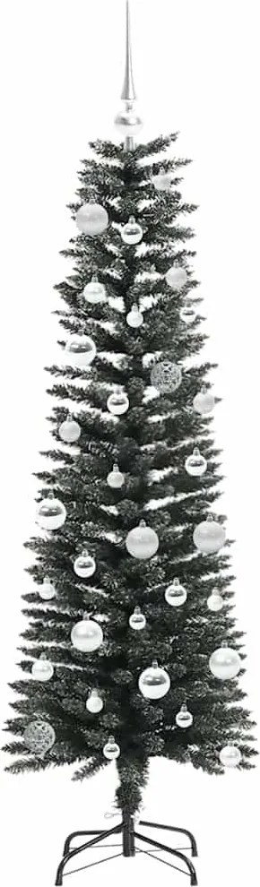 Umělý vánoční stromeček Zelená 150 cm PVC, plast a ocel 3395933