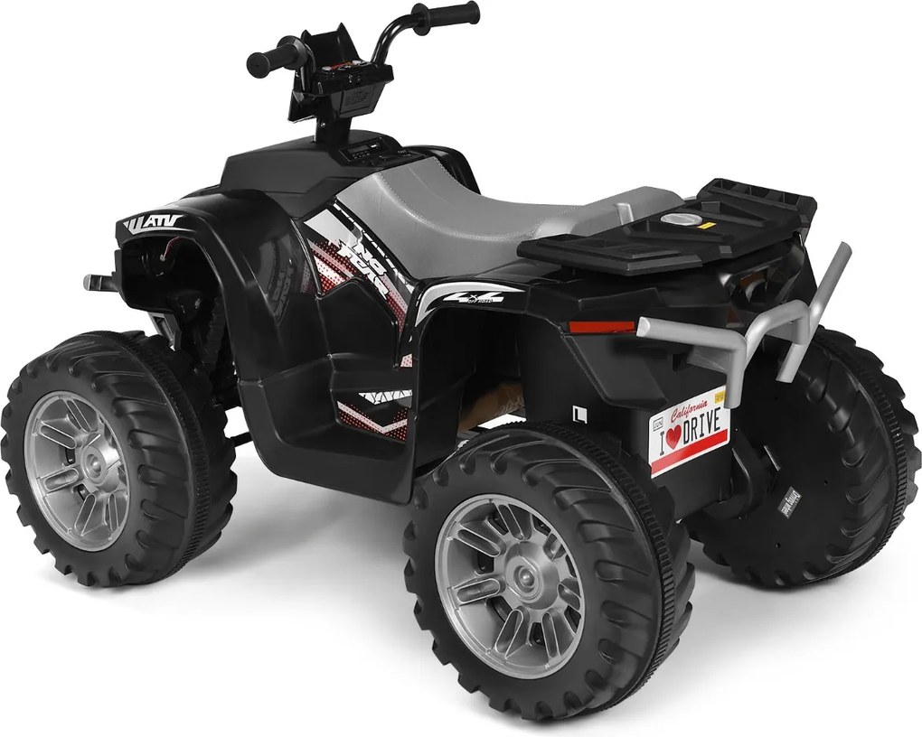 Costway 12 V elektrická dětská čtyřkolka s předním světlem Mini elektrická