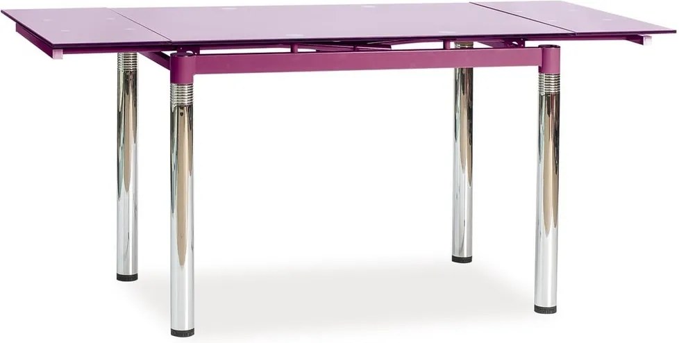 Jídelní stůl GD-018 rozkládací fialový